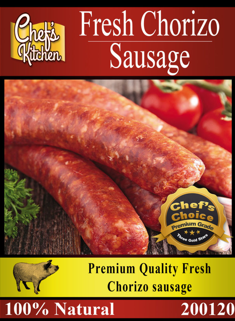Fresh Chorizo Sausage – (5 links per 500g) – Korat Chef