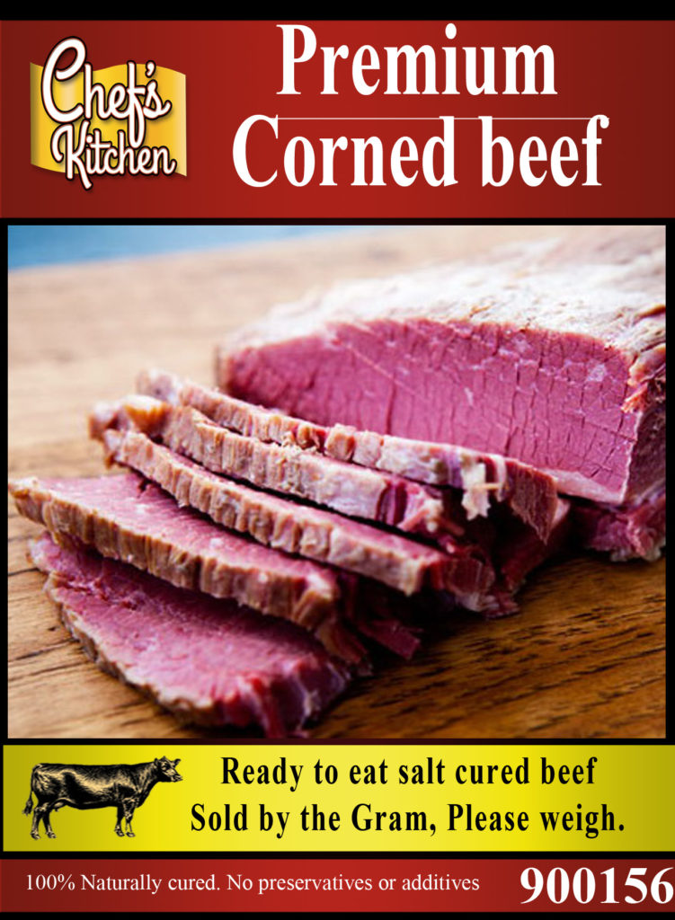 Corned beef per/kg (Whole) – Korat Chef