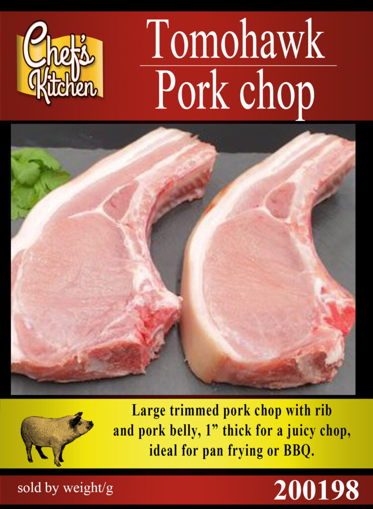 Tomahawk pork chop (Approx 450g) – Korat Chef